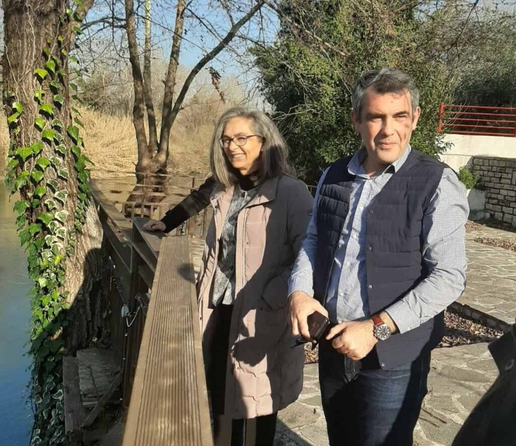 Η Σοφία Σακοράφα επισκέπτεται την Αιτωλοακαρνανία