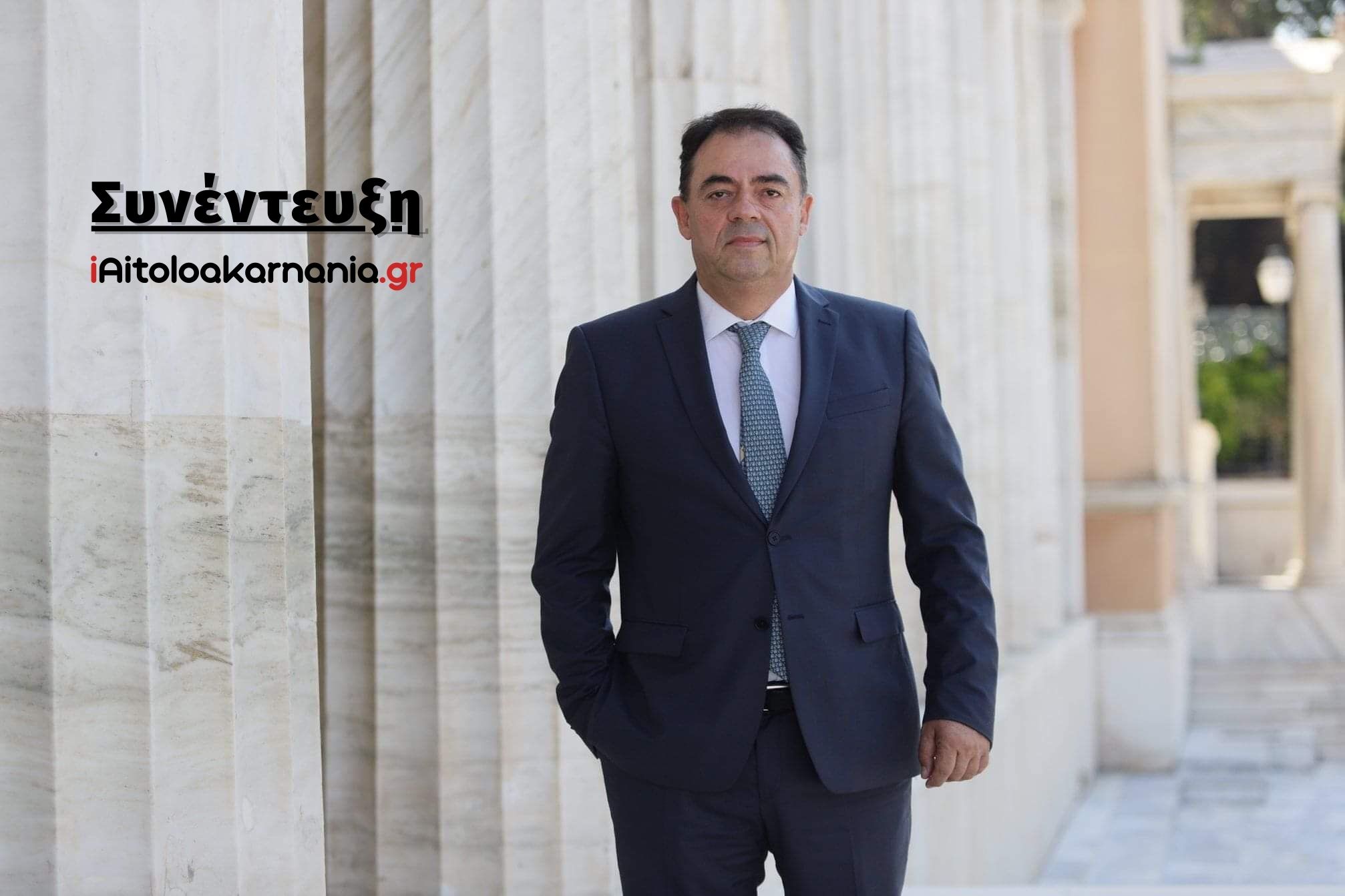 Δημήτρης Κωνσταντόπουλος στο iAitoloakarnania.gr: «Θα συνεχίσω να ...